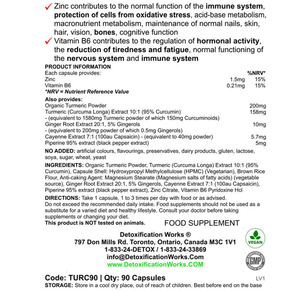 Ultra Turmeric Complex | Detoxification Works